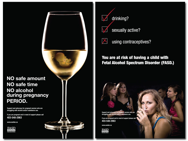 FASD Awareness Campaigns, Women and Alcohol